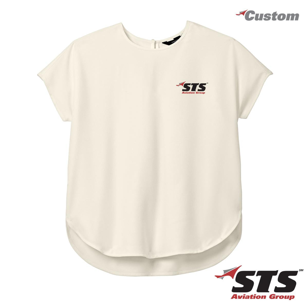 STS Women's Crepe Crew – STS Aviation Group Online Store